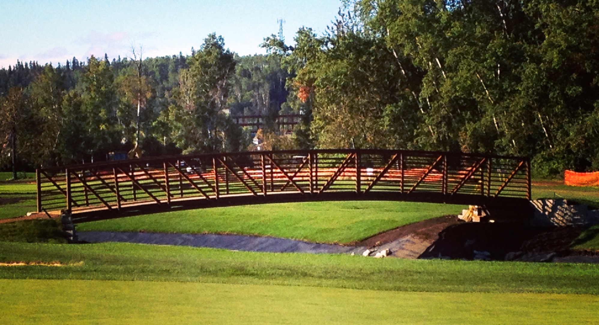 Three new bridges support The Fort's golfers
