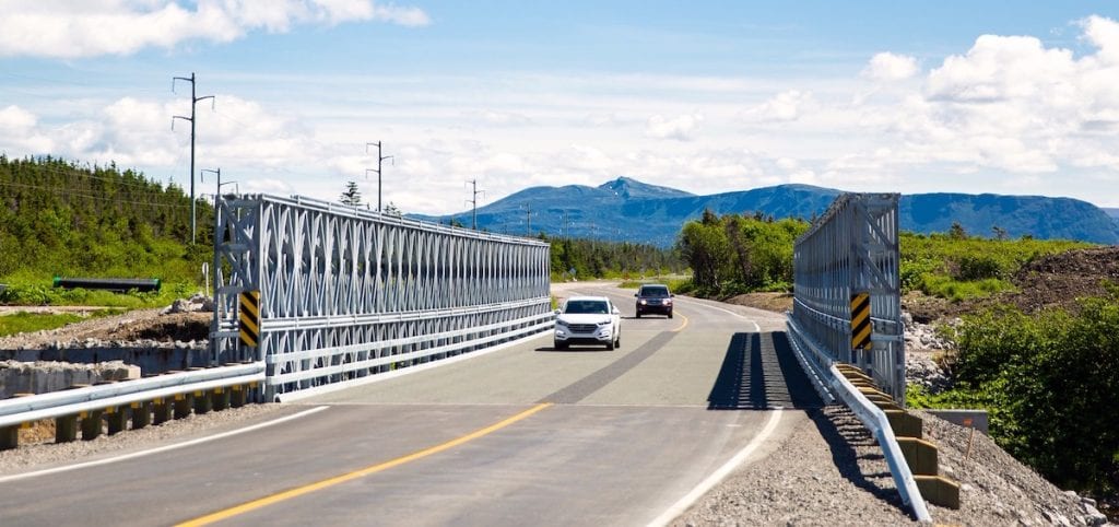 Algonquin Bridge supplies MTQ with two Modular Panel Bridge Systems