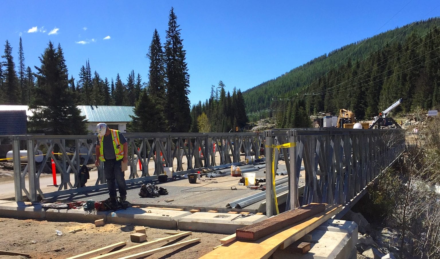 Algonquin Bridge Bailey bridge rental detour bridge in BC