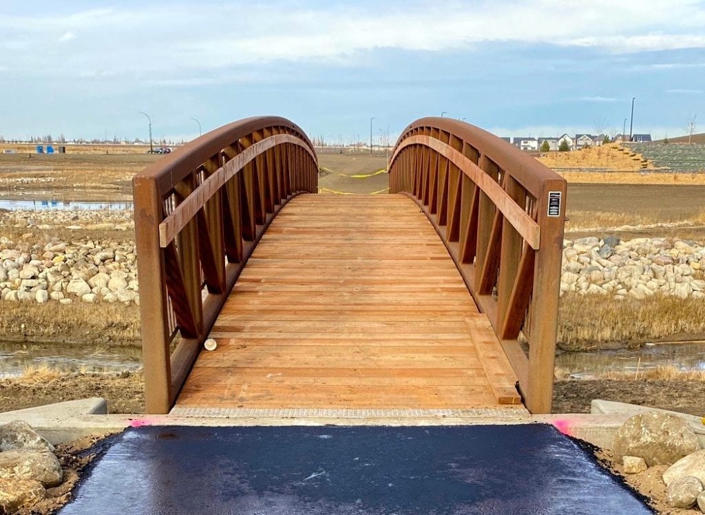 Algonquin Pedestrian Bridge| New Saskatoon residential development