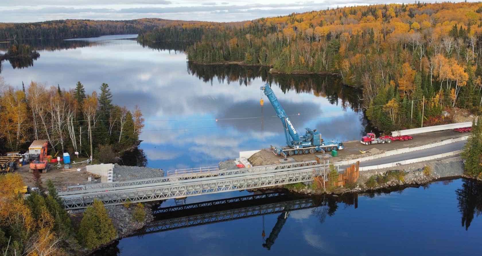 Algonquin Rental Detour Bridge | Two Bridge-replacement Projects