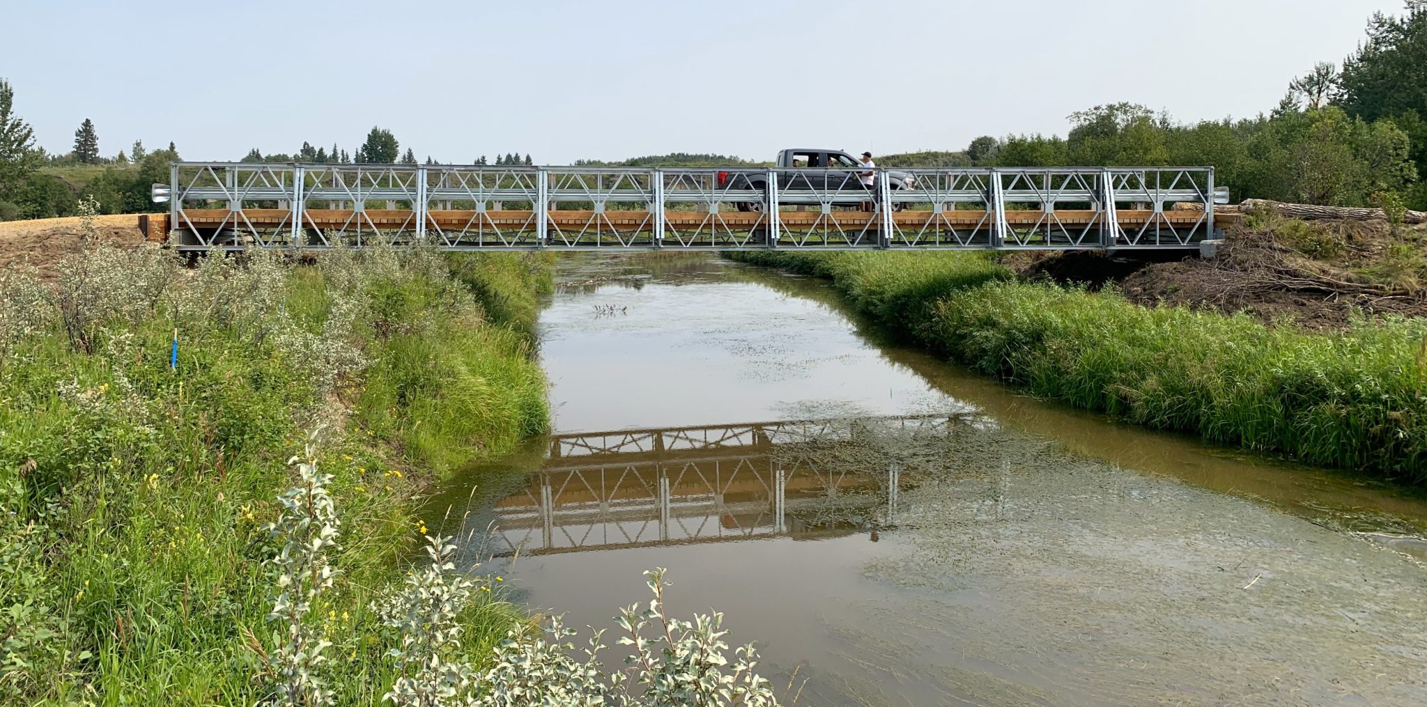 Algonquin Modular Bridge & Private Stream Crossing in Alberta